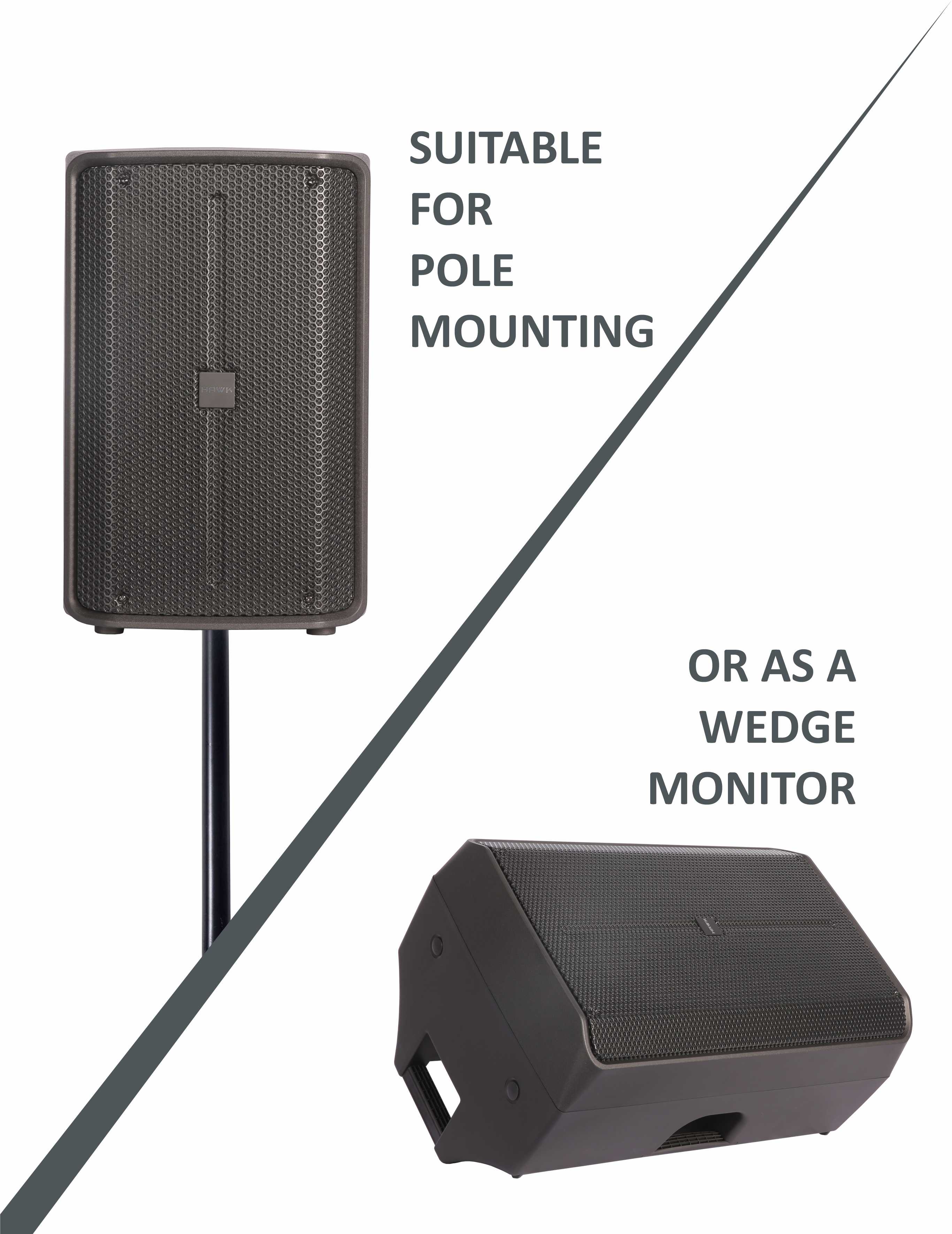 Hawk Pro X-15 Powered Loud Speaker - Hawk